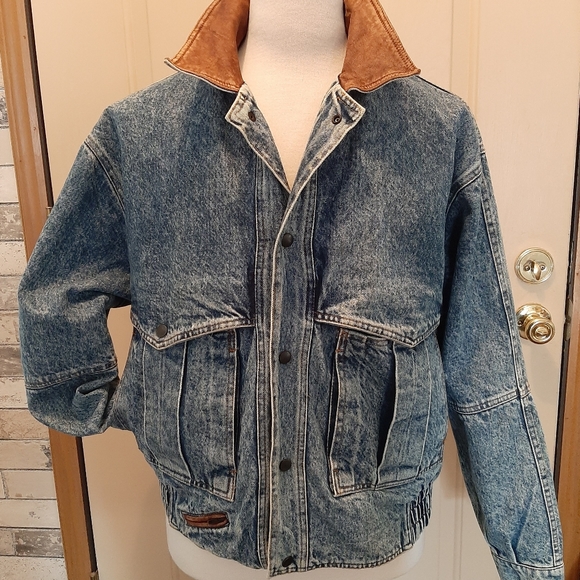 international choice | Jackets & Coats | Vintage Stone Wash Jean Jacket ...